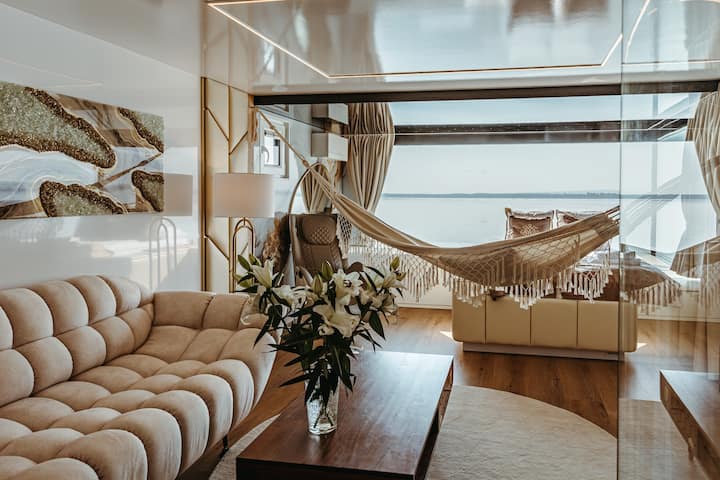 Houseboat — Jacuzzi, Sauna, B&b - Mielno