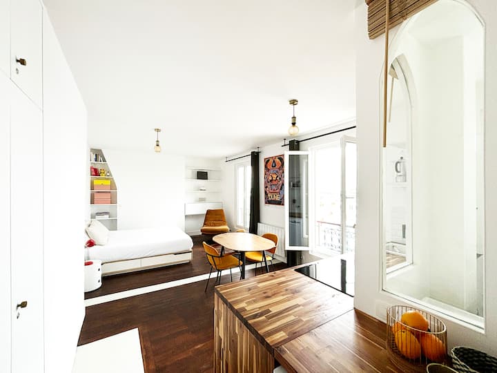 Studio Calme Et Lumineux Montmartre - Párizs