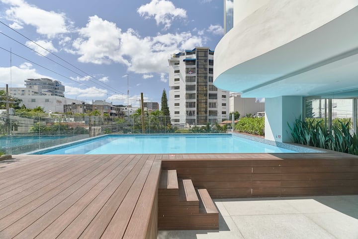 White&brown Luxury Unit - Santo Domingo