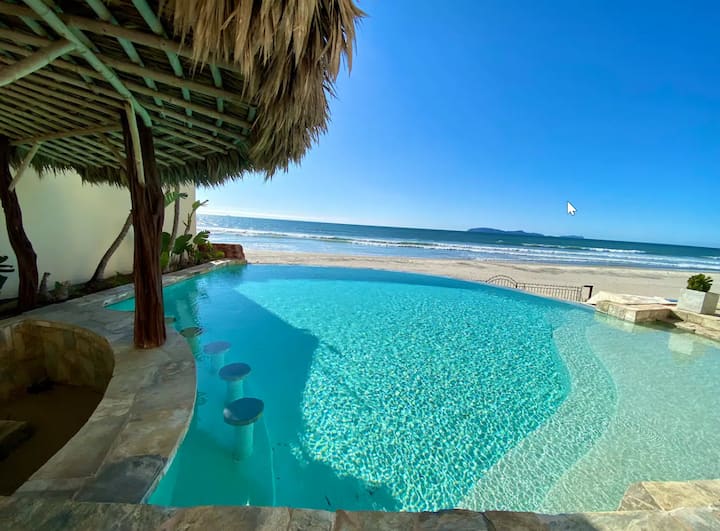 Enjoy Private Beach, Heated Pool, Security 24/7 - Rosarito