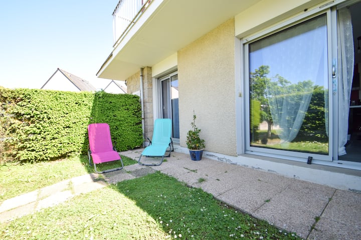 Appt 4 Pers à 400m Plage + Jardin + Wifi - Plage de Dinard (le Prieuré)