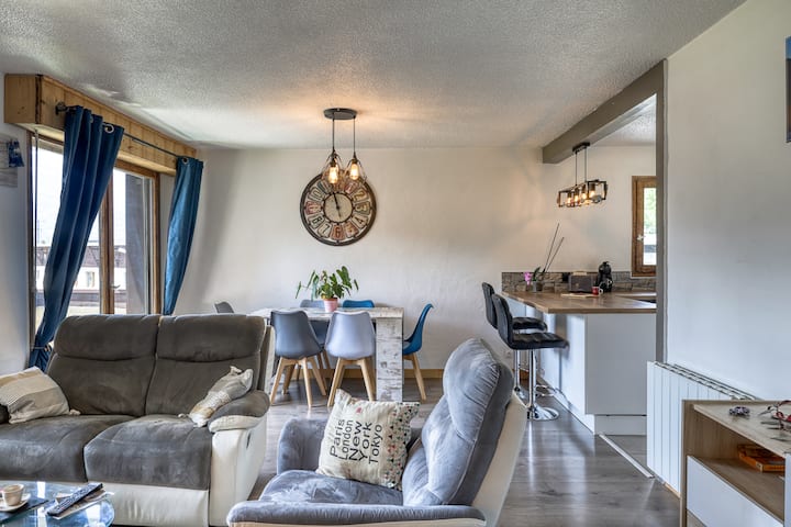 Appartement Cosy - 1 à 2 Chambre(s) Proche Thermes - Sallanches