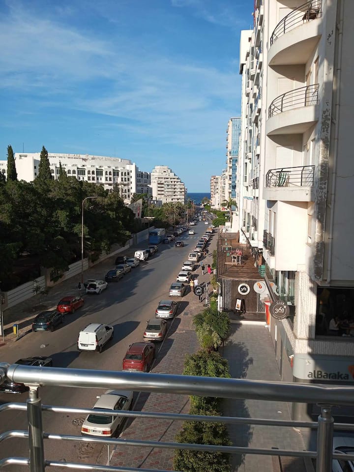 Appart Vue Magnifiqu Mer Verdure - Sousse