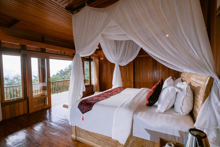 Studio Double Mountain View At Munduk Menir Villas - Munduk