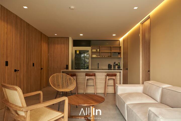 Beachy Vibes / Wake 416  /Ac/jacuzzi/terrace/wifi - Medellín