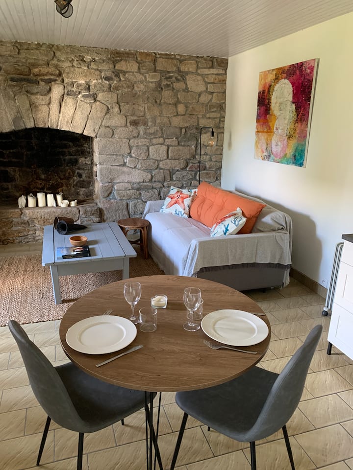 Le Charme D'une Longère En Pierre - Finistère