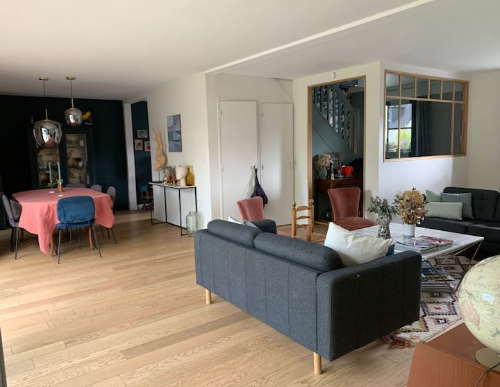 Maison Avec Jardin, Calme Assuré - ナント