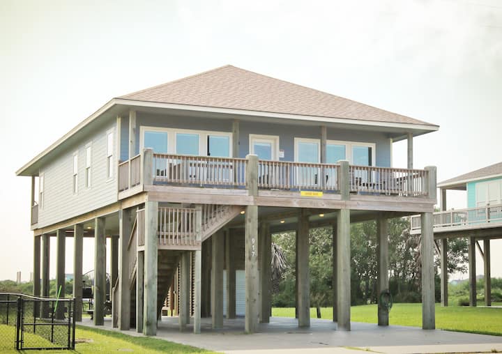 Shore'nuff - Perfect Vacay Fur Babies Welcome! - Crystal Beach, TX