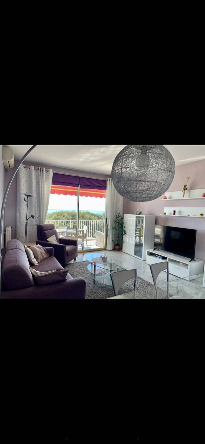 Appartement Vue Panoramique Mer - Cagnes-sur-Mer