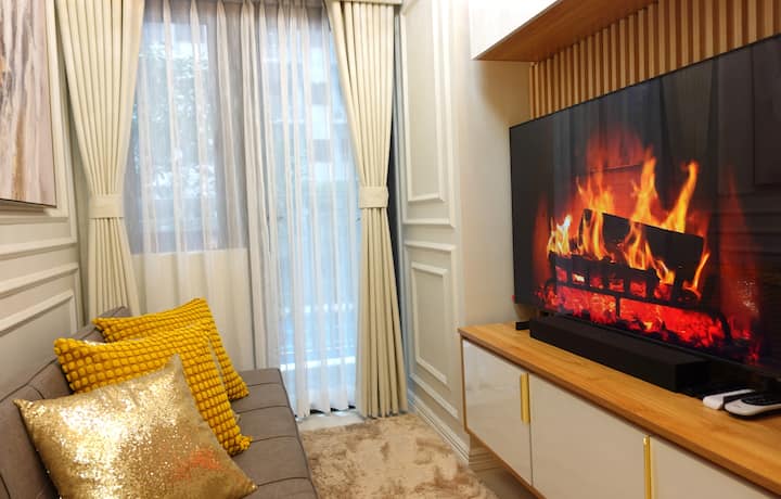 F&m Deluxe Holiday Suite Moa @Shore 3 Residences - Ninoy Aquino Airport (MNL)
