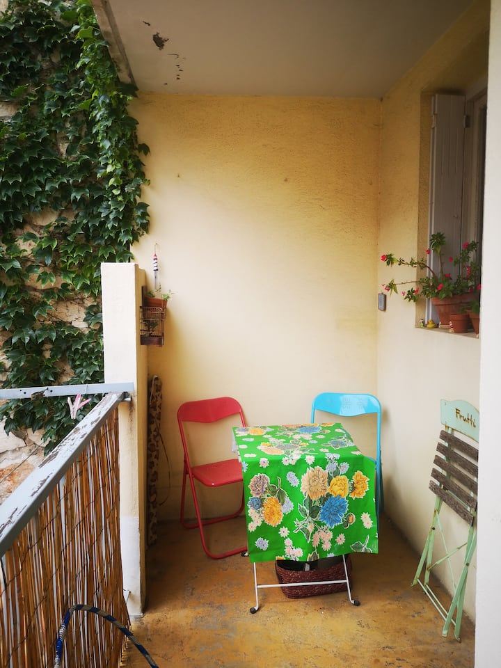 Charmant F3 Terrasse à Sète - Balaruc-le-Vieux