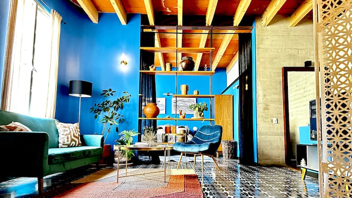 The Blue Loft In Roma - Mexico City