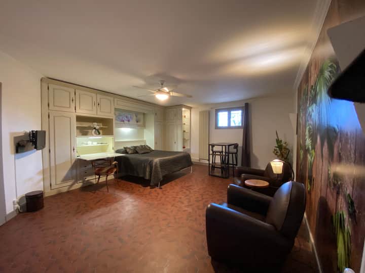 Grande Chambre, Salle De Douche, Accès Jardin - Gex