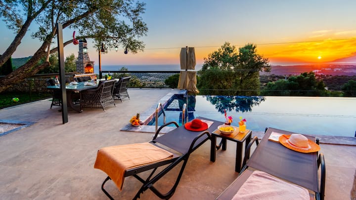 Villa Flower Sıla - Magnificent Sunset View - Kalkan