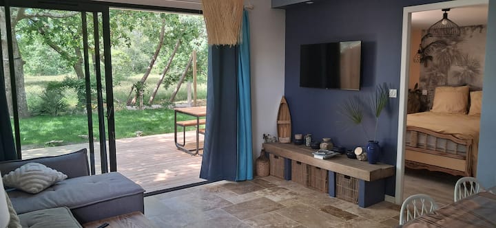 Maison Neuve Jardin & Terrasse - Lanton