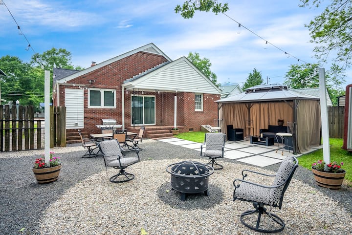 Quaint House, King Bed 2min From Down Town - Aiken, SC