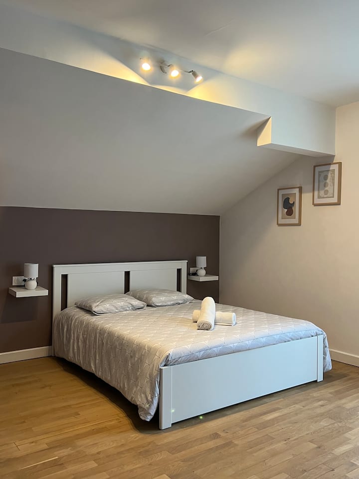 Chambre Savannah - Gîte Chez Néo - Lac de Chalain