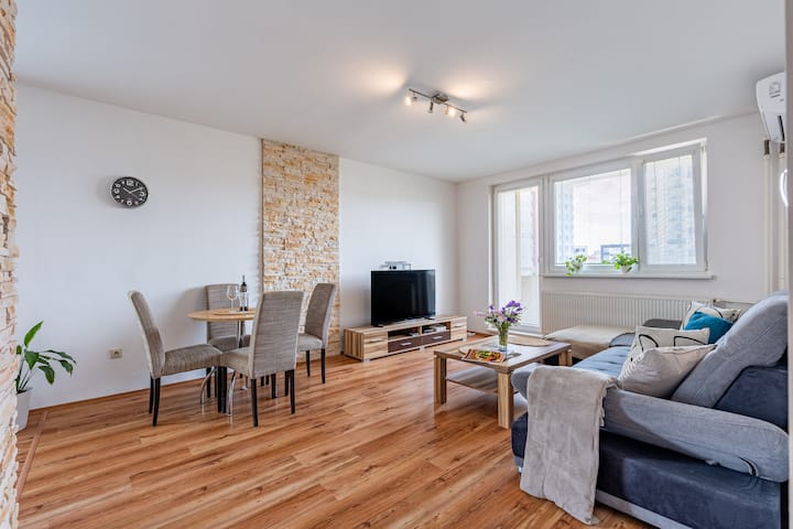 Spacious Apartment With Ac And Stunning Views - Bratislava