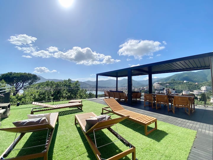 Casaviva - Terrace Apt With Parking In Rapallo - Rapallo