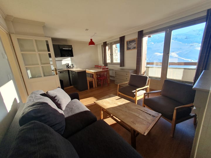 Val Thorens Appartement Cheminée-piscine-sauna - Les Menuires
