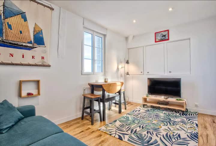 Vue Et Accès Mer, Appartement Moderne - Plage de Langrune-sur-Mer