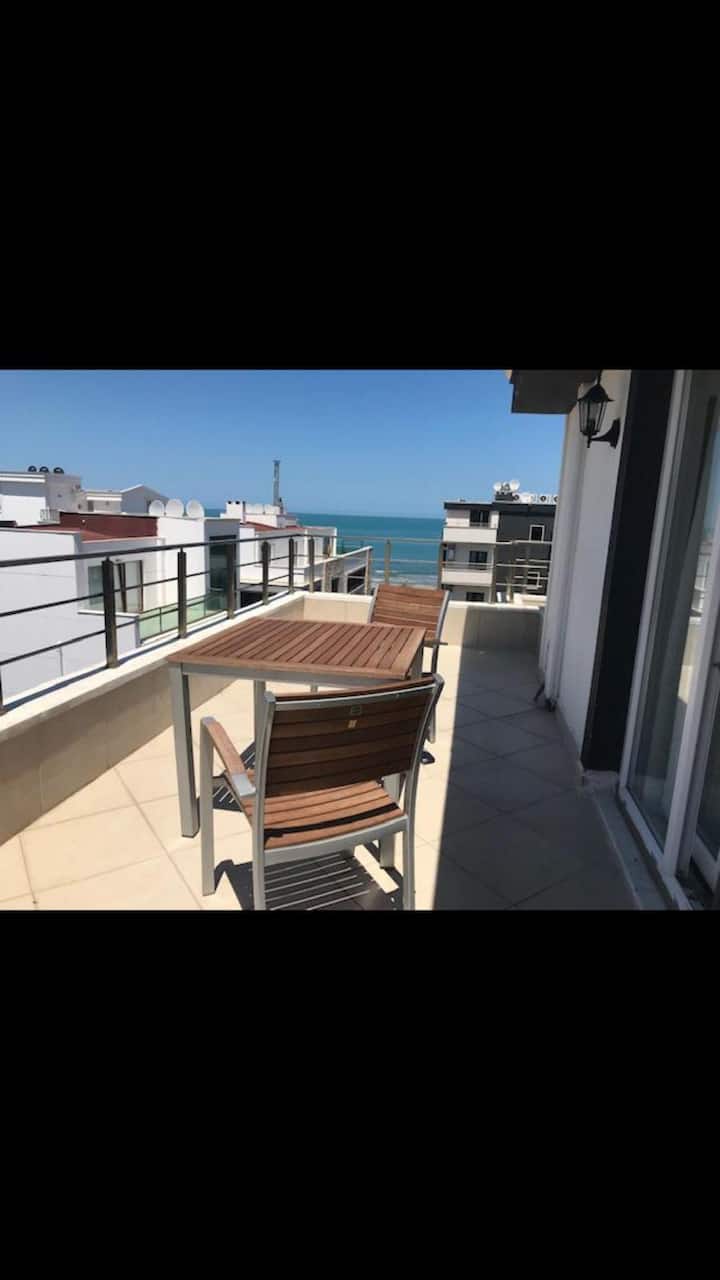 Dubleks Deniz Manzaralı Teraslı Daire - Samsun