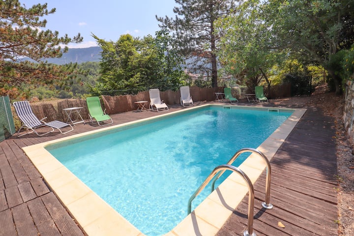 Maison De Vacances Avec Piscine - Lodève