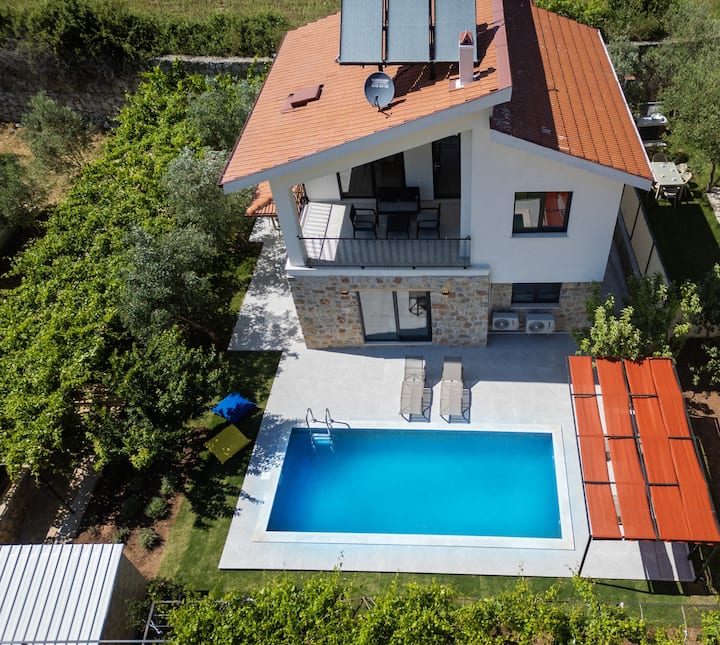 Villa Kızılbella 2, Lüks Havuzlu Taş Villa - Ören