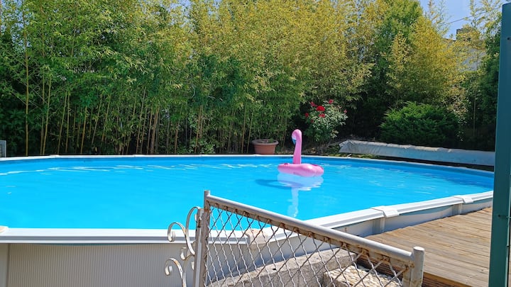 Maison Avec 4 Chambres + Piscine - Gard