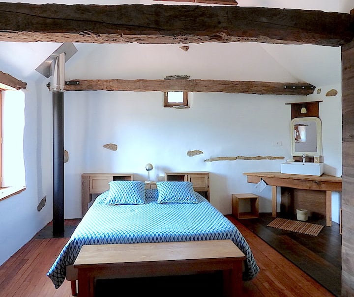 B&bio Végétarien Avec Vue à 180° - Najac