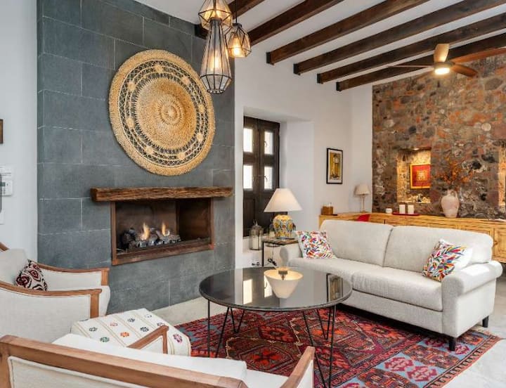 Centro W/ac & View 3bed+terrace Bbq - San Miguel de Allende