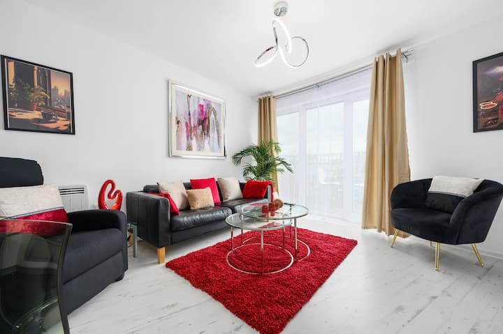 Luxe Apt Near City Centre Facing Etihad/co-op Live - Mánchester