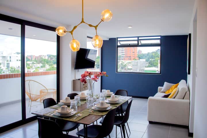 Amplio Y Bello Apartamento Para 8 Personas - Guatemala