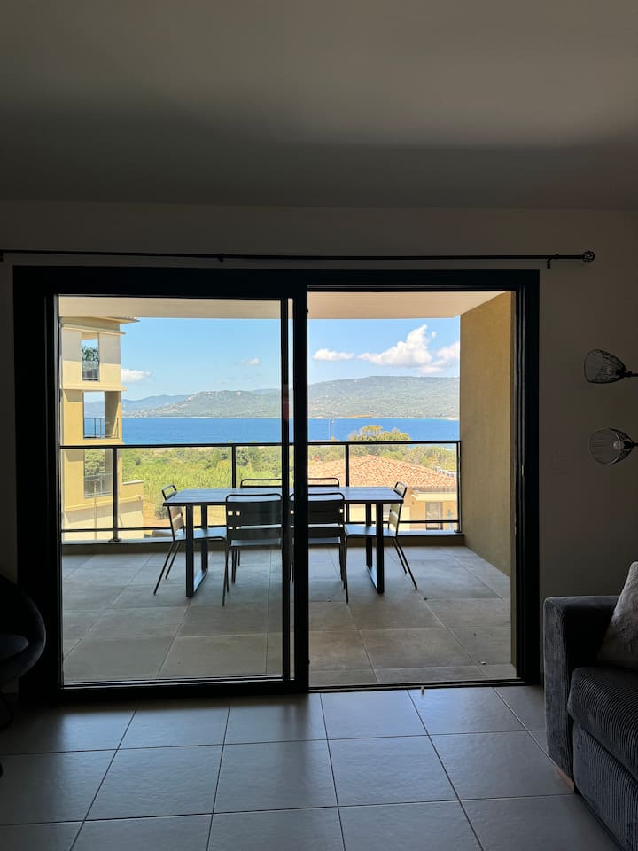 T3 De Standing Neuf Vue Mer - Propriano