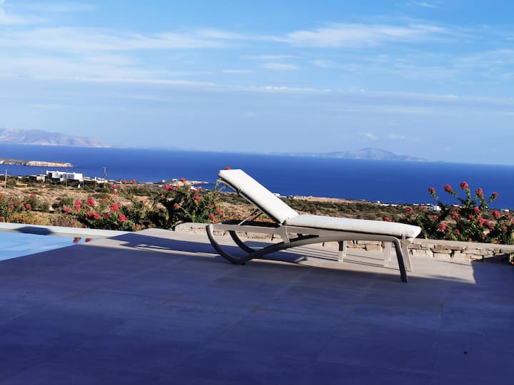 Villa Contemporaine Vue Mer 180° - Paros