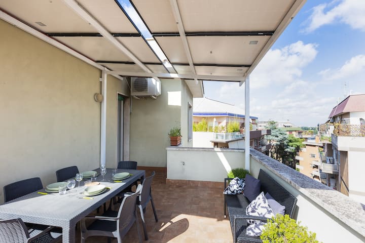 Rental In Rome - Attico Vicino San Pietro - Rome
