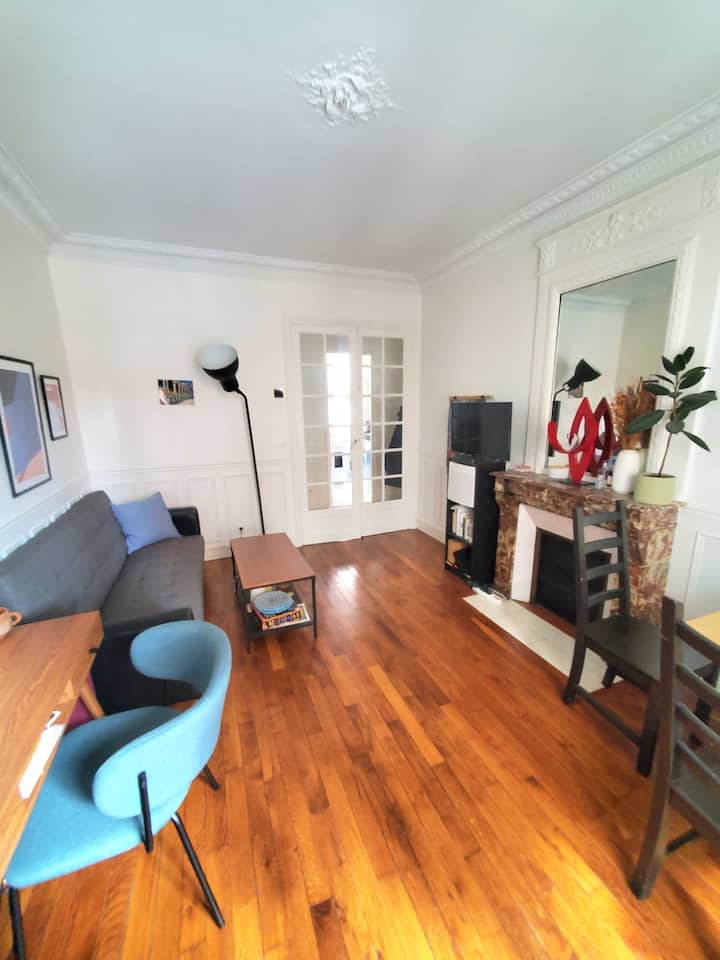Appartement Paris 60m2 à 5 Minutes De La Ligne 3 - Paris