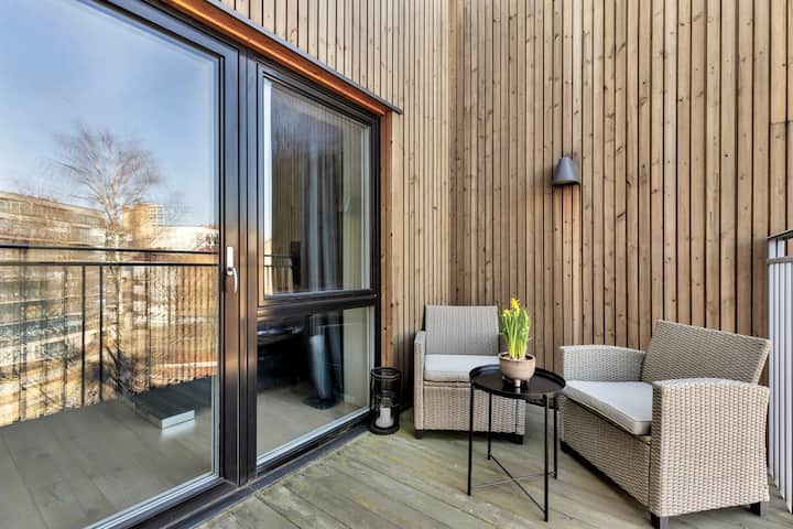 Moderne Leilighet Med Takterasse - Oslo