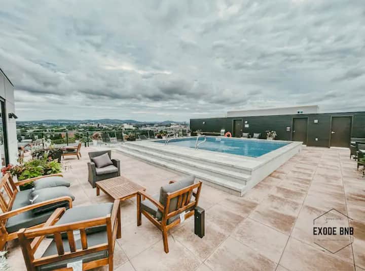 Condo - 305 | Piscine | Bbq | Wifi - Québec City