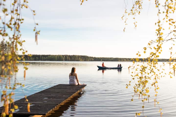 Villa Hauki Saimaalla, Oma Ranta - Kesälahti