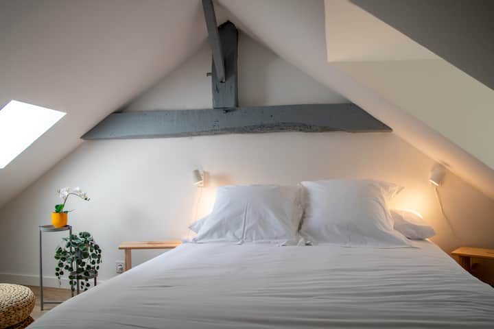 Vue Rivière - Bel Appartement Cocooning - Auray