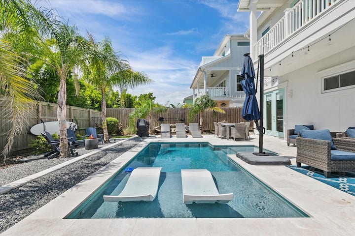 Beach Oasis | 3br | 2.5ba | Heated Pool | Private - St. Augustine, FL