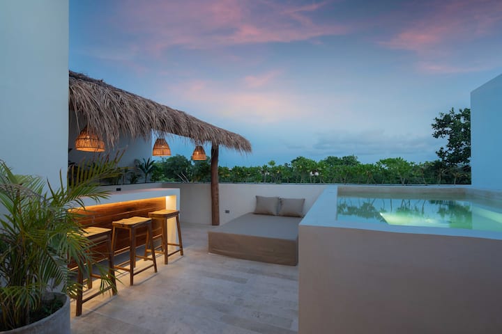 Itza Maya Penthouse Beach Club Access - Tulum