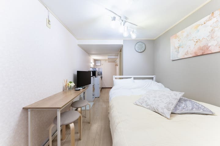 東京メトロ<東新宿駅>徒歩5分/15㎡ 2名/キッチン・食器・家電完備/東京駅・品川駅まで約20分 - Shibuya Station