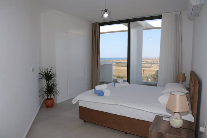 Penthouse S Terasou U Pláže Se Střešním Bazénem - Газиверан