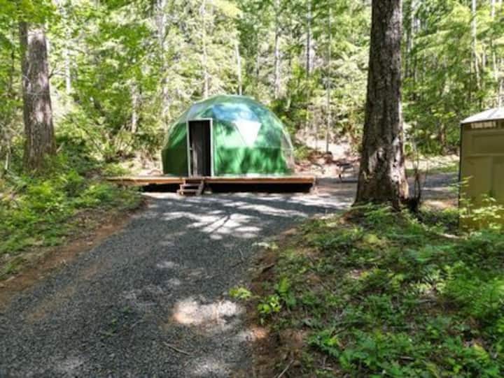 Maidenhair Geodome - Hoodsport, WA