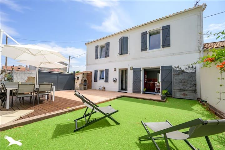 Belle Maison Proche Plage Avec Piscine - Châtelaillon-Plage