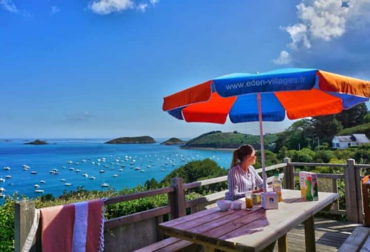 Mobil Home Avec Vue Panoramique En Camping 4* - Paimpol