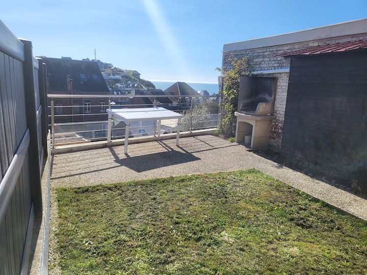 Maison Plein Pied Vue Mer 4 Personnes - Ault