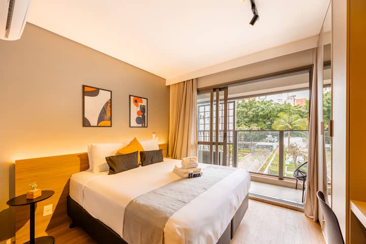 Fácil Acesso Ao Aeroporto, Piscina Rooftop - São Paulo